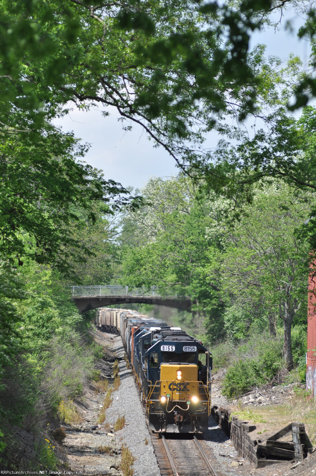 CSXT 8155 On CSX J 785 Eastbound